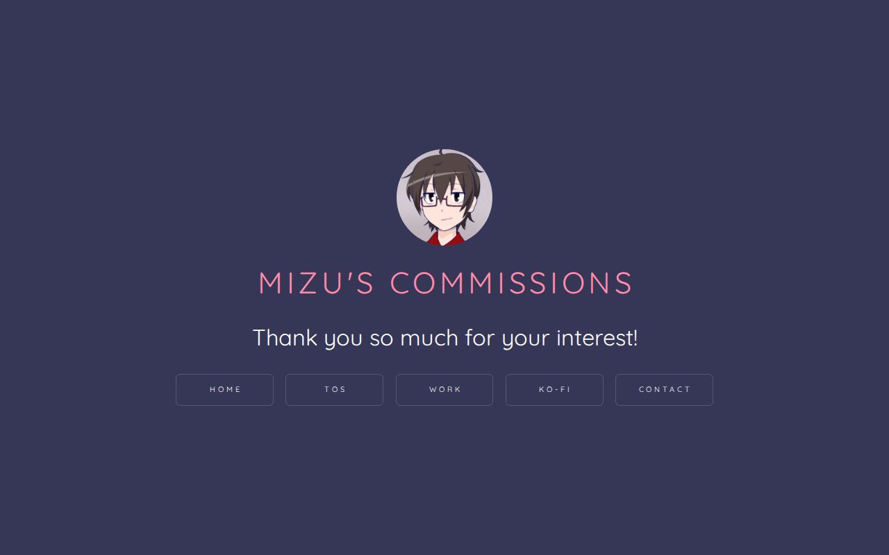 Mizu's Commissions